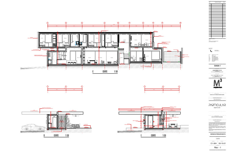 C1-304 CORTE - Rev - 1 | PDF | Materiales de construcción | Materiales