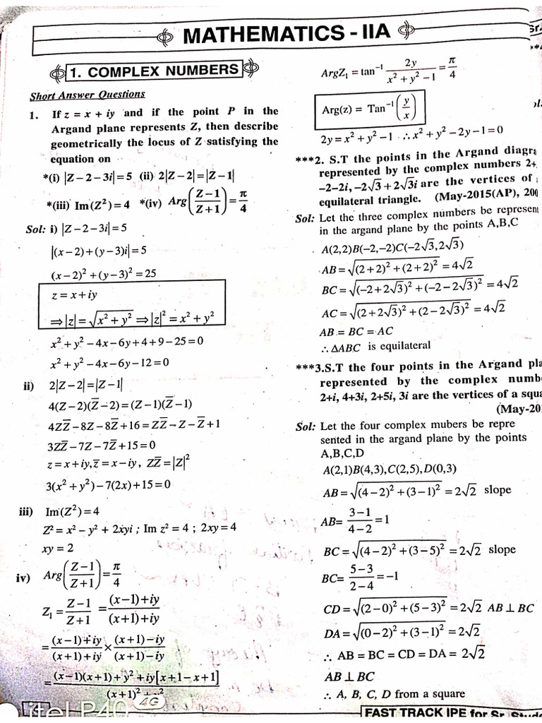 Maths 2A | PDF