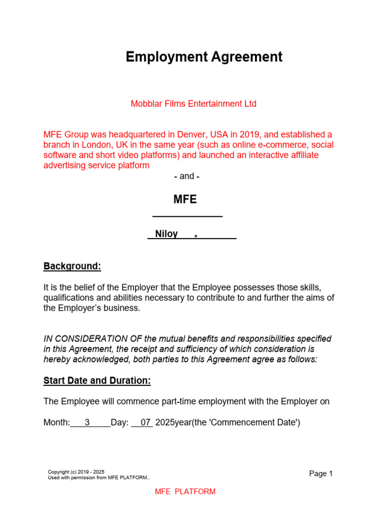 MFE | PDF | Employment | Taxes