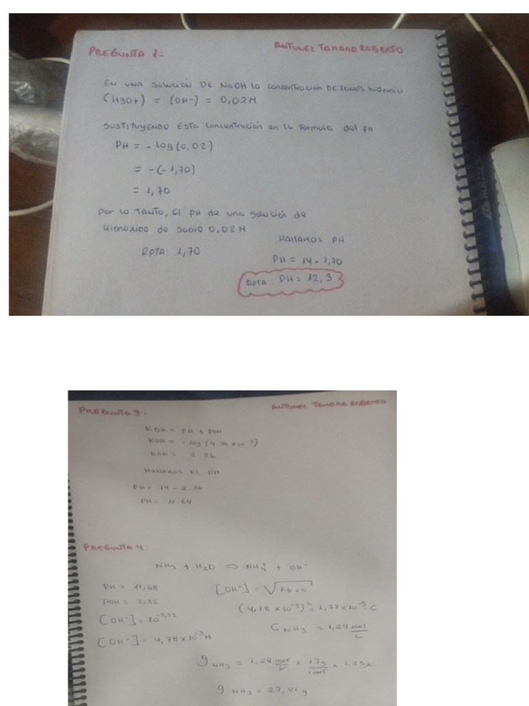 Fisicoquimica Antunez | PDF