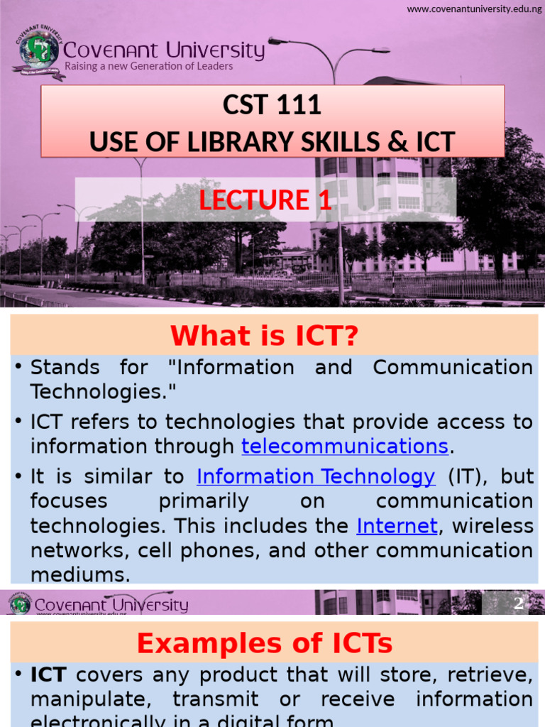 CST11 Slides for Lecture 1 | PDF | Byte | Graphical User Interfaces