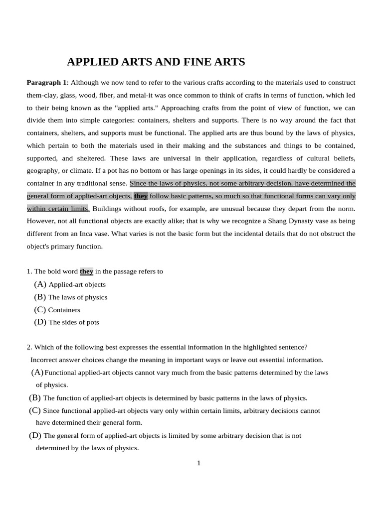 Applied Arts and Fine Arts | PDF | Fine Art | Sculpture