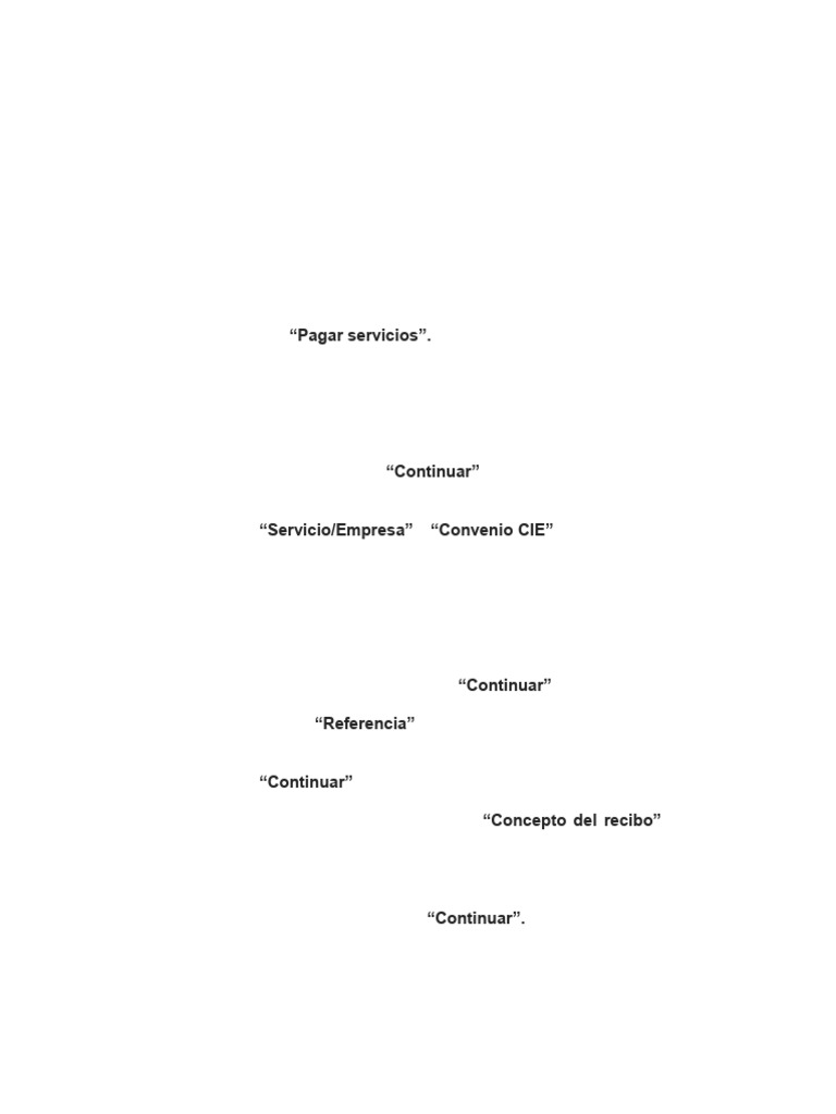 Instructivo Pago Referenciado CUI | PDF