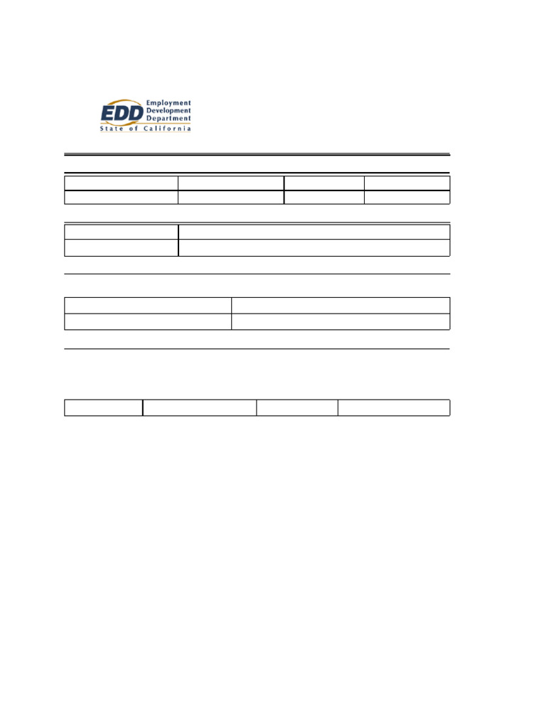 EDD DE 2501F Disability Claim Submission | PDF