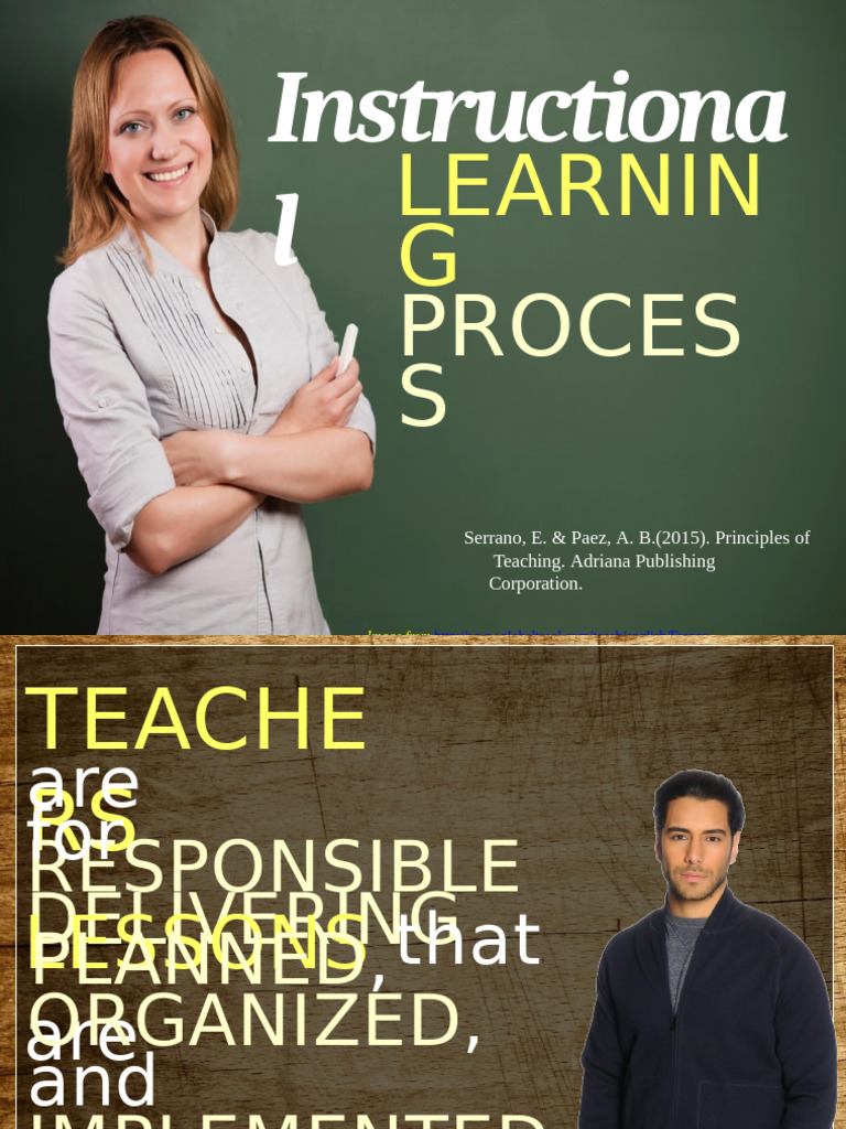 Lesson 4a - Management of Instruction | PDF | Psychological Concepts | Learning