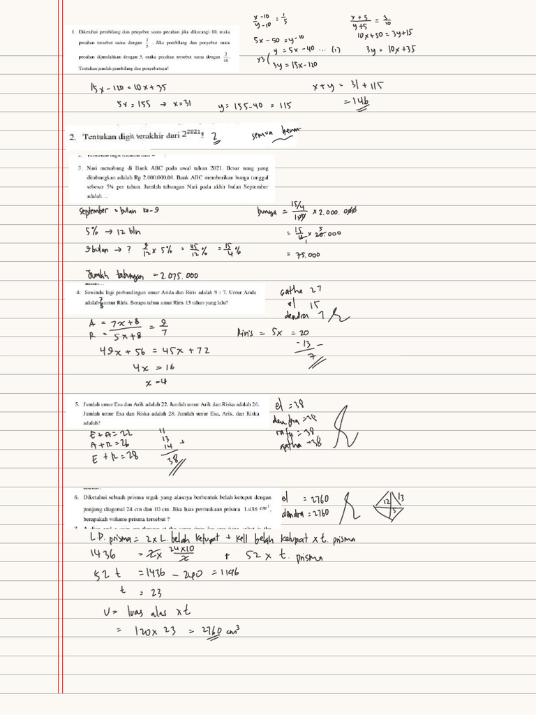 Final GLM - Siapa Takut | PDF