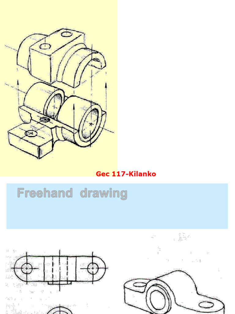 Freehand Sketching Techniques Guide | PDF