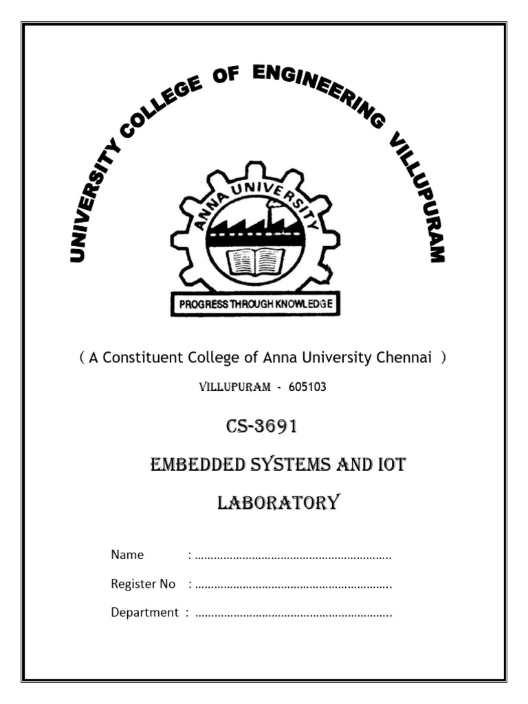 IOT Lab Record Complete | PDF | Arduino | Microcontroller