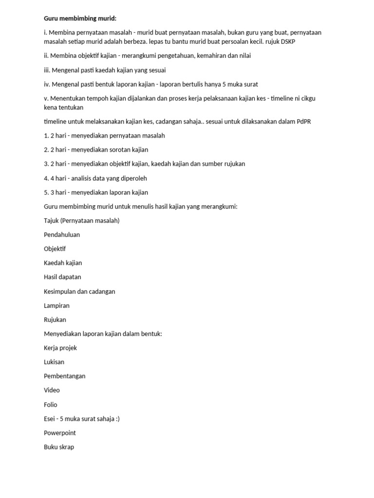 Guru Membimbing Murid | PDF