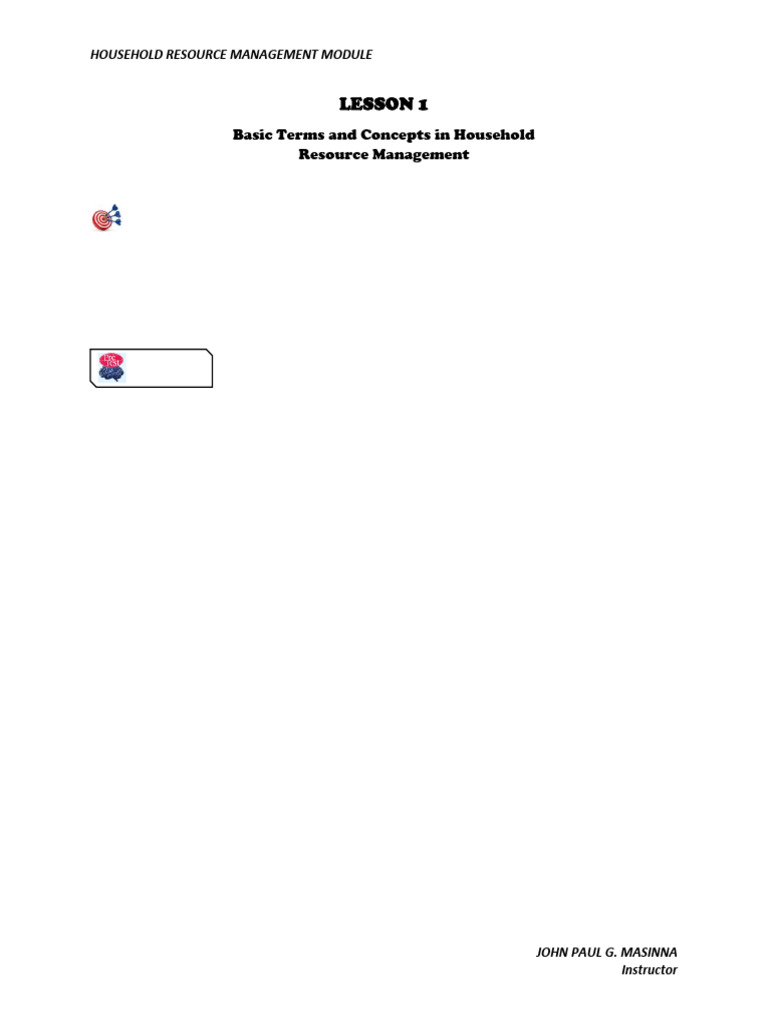 hrm-LESSON-1 | PDF | Economics | Goal hrm-LESSON-1 | PDF | Economics | Goal