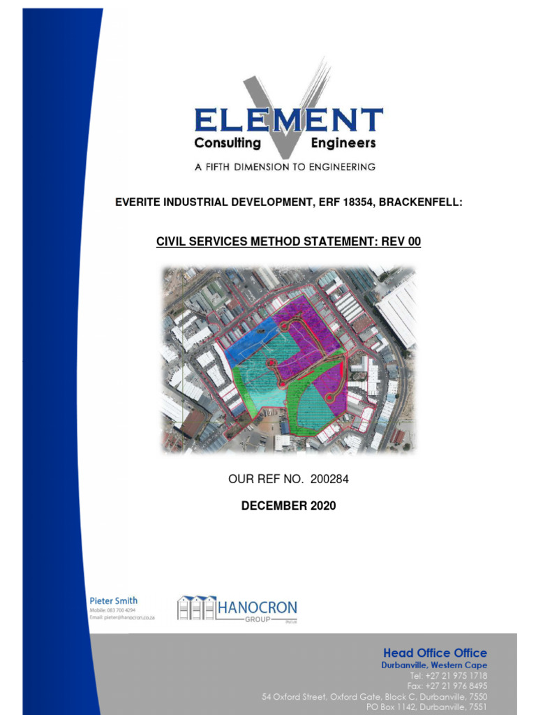 B-1-Civil-Services-Plan-Capping-Strategy | PDF | Road | Building Materials