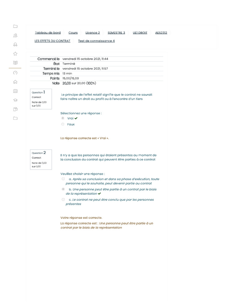 TC4 Droit Des Obligation - Copie | PDF