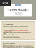 Interpreting DSC Data for Analysis | PDF | Differential Scanning ...