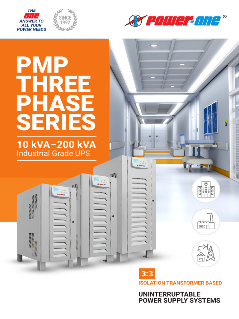 PMP Three Phase Series | PDF