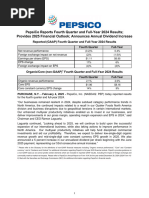 2023 Pepsico Annual Report 72 77 | PDF | Equity (Finance) | Net Income