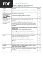 Individual Report Writing Template | PDF | Reason | Cognitive Science