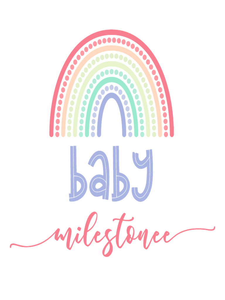 Baby Milestone Bundle | PDF