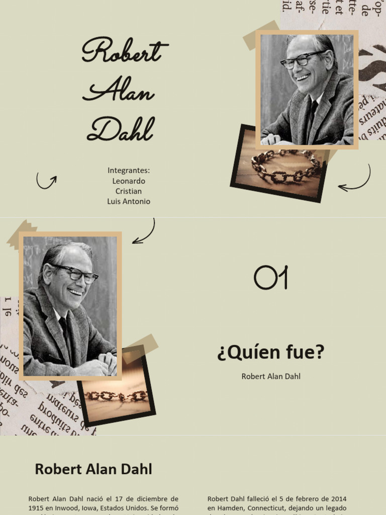 Robert Alan Dahl | PDF | Democracia | Ideologías políticas