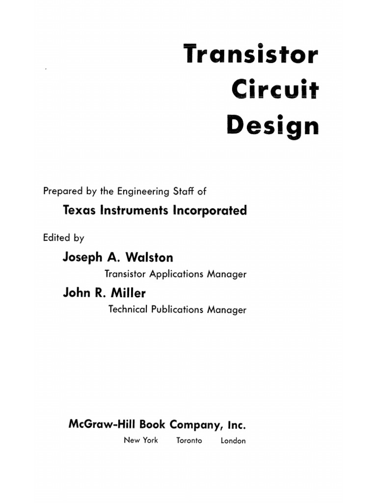 Joseph A Walston - John R Miller - Texas Instruments Incorporated. - Et ...