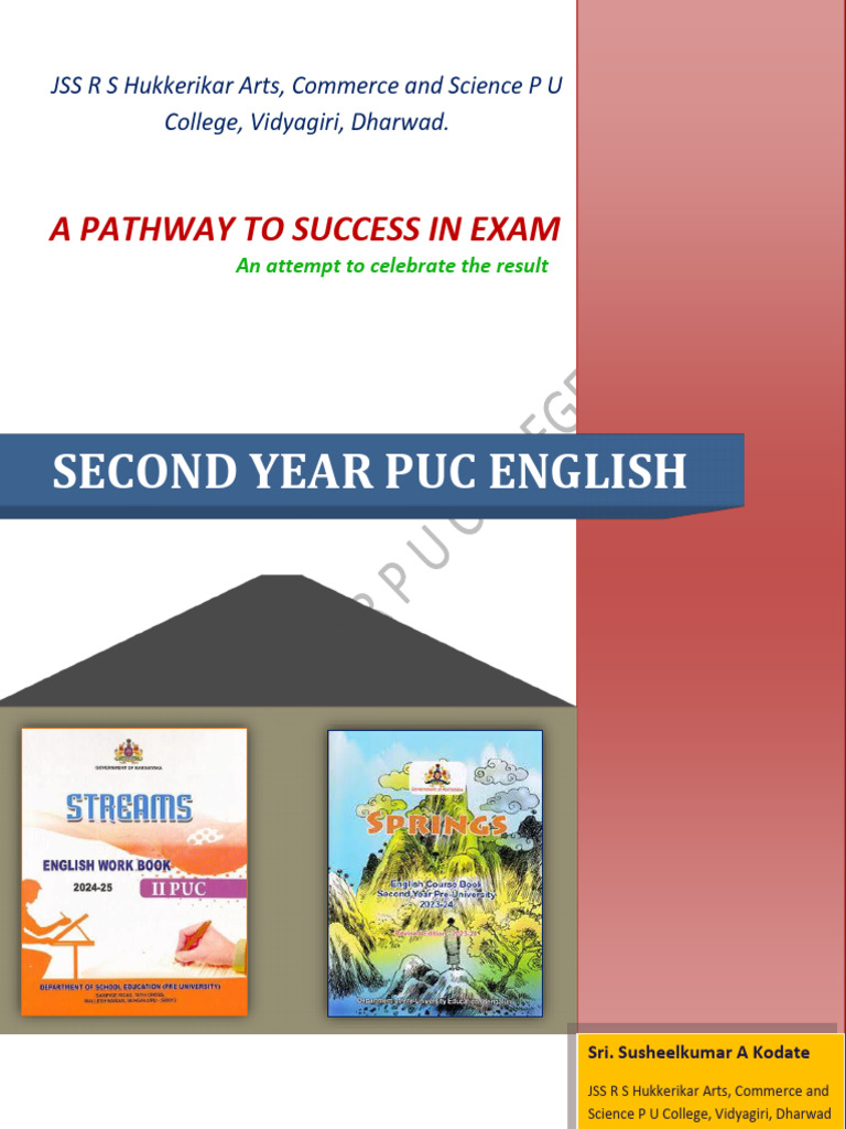 Exam Success Tips for JSS College Students | PDF | Verb | Question