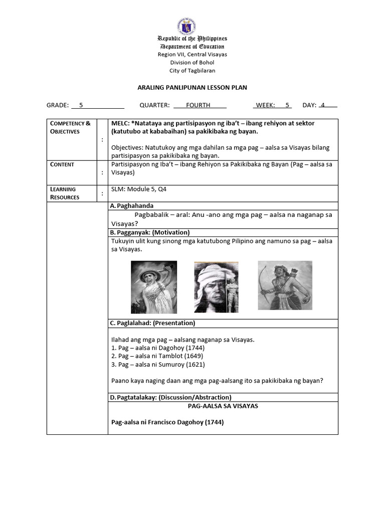 AP5 Q4 WEEK5day4 | PDF