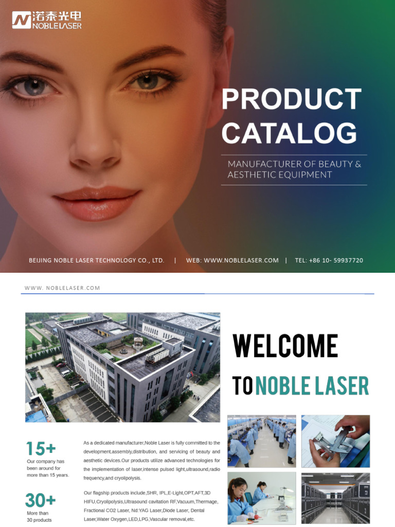 Catalogue Noble Laser 2024 - 1.0 | PDF | Laser | Frequency