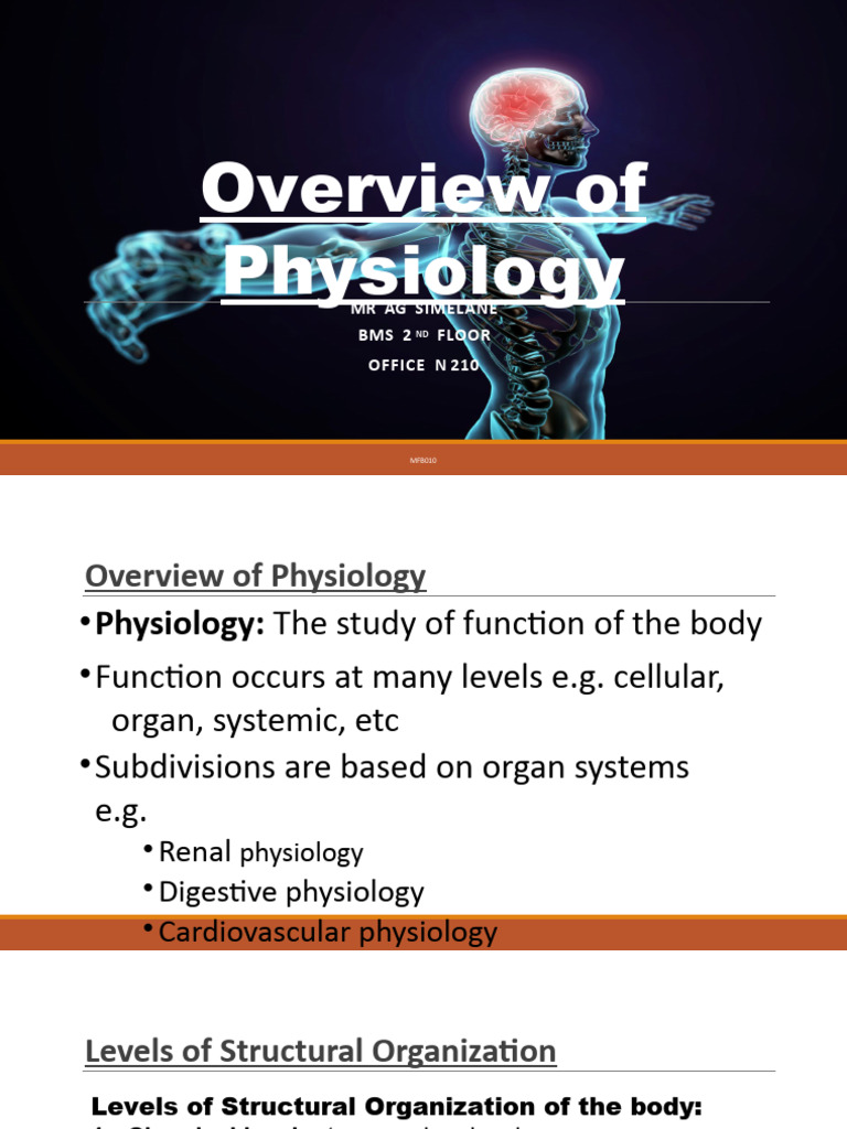 Introduction To Human Physiology | PDF | Human Body | Homeostasis