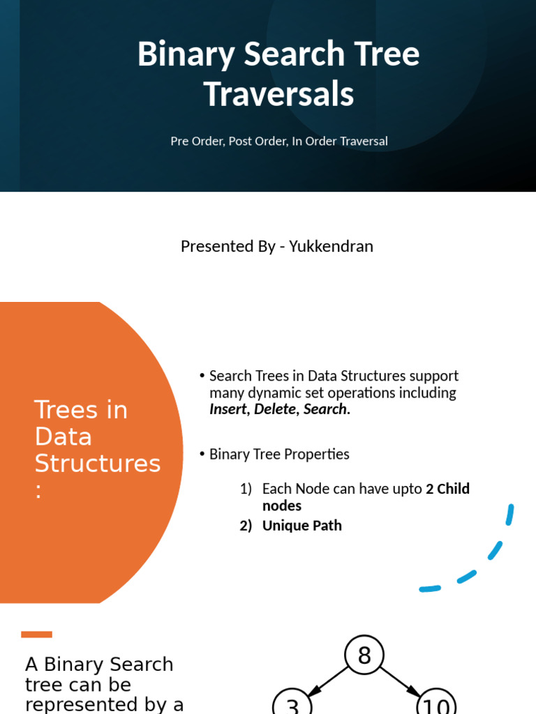 Binary Search Tree (DSA Presentation) - Yukkendran | PDF