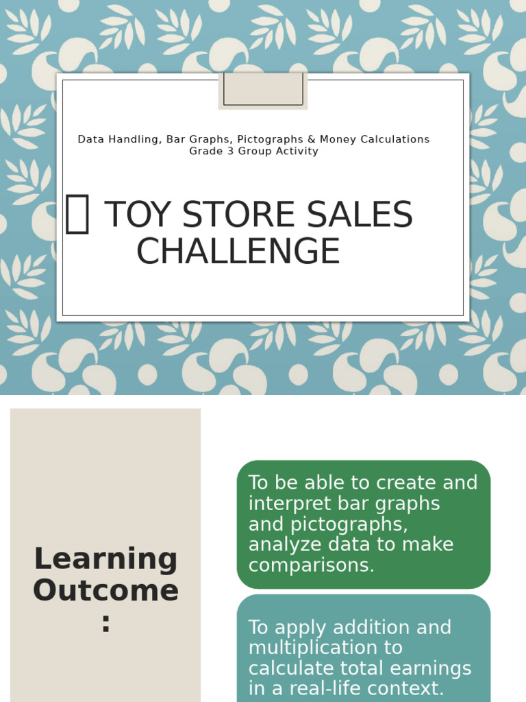 Toy Store Sales Data Analysis Activity | PDF | Toys