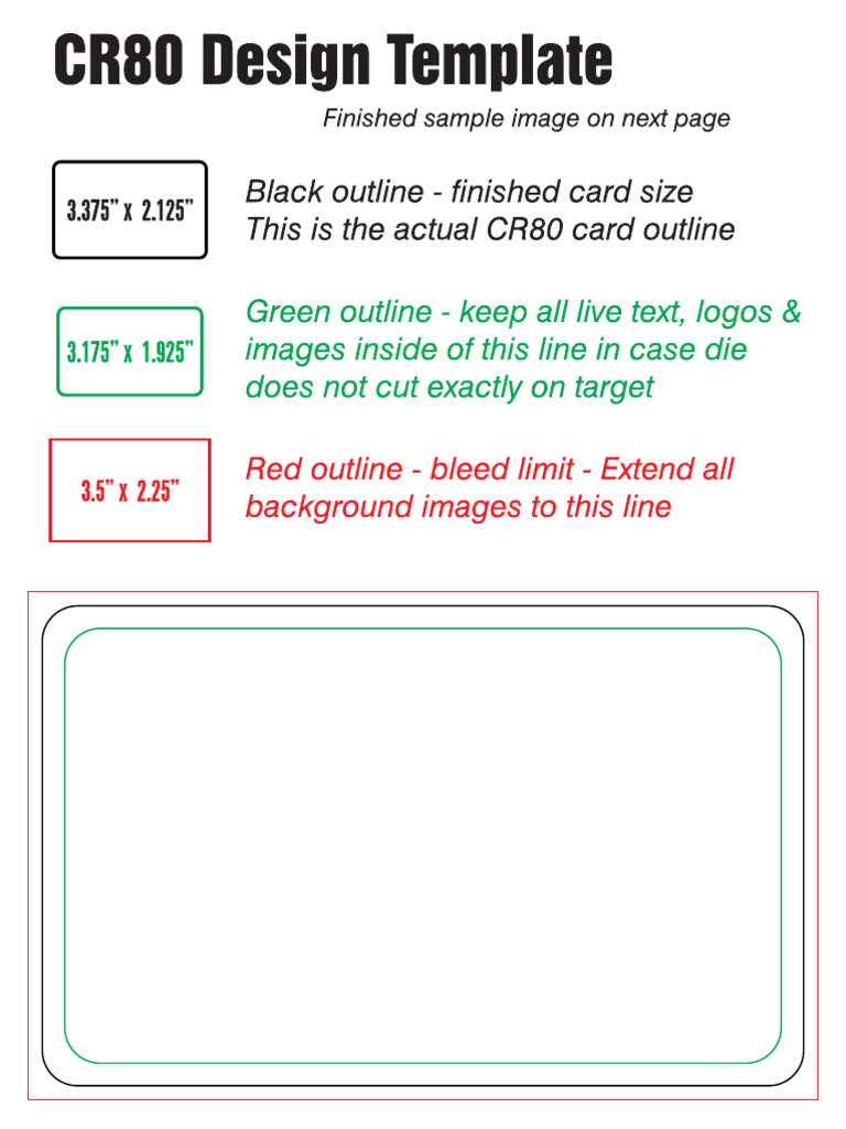CR80-Template 2 | PDF
