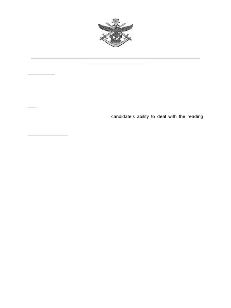 Tips To Answer Adfelps Reading Test 2022 | PDF | Multiple Choice ...