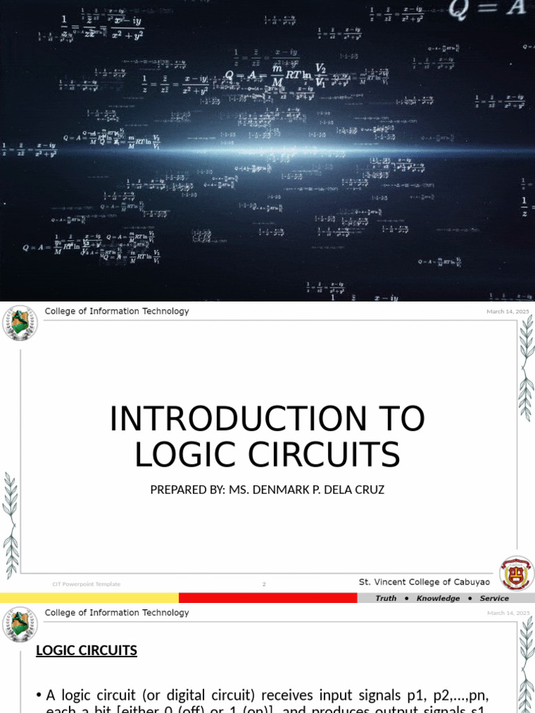 logic-circuit-and-equivalence | PDF | Logic Gate | Digital Electronics
