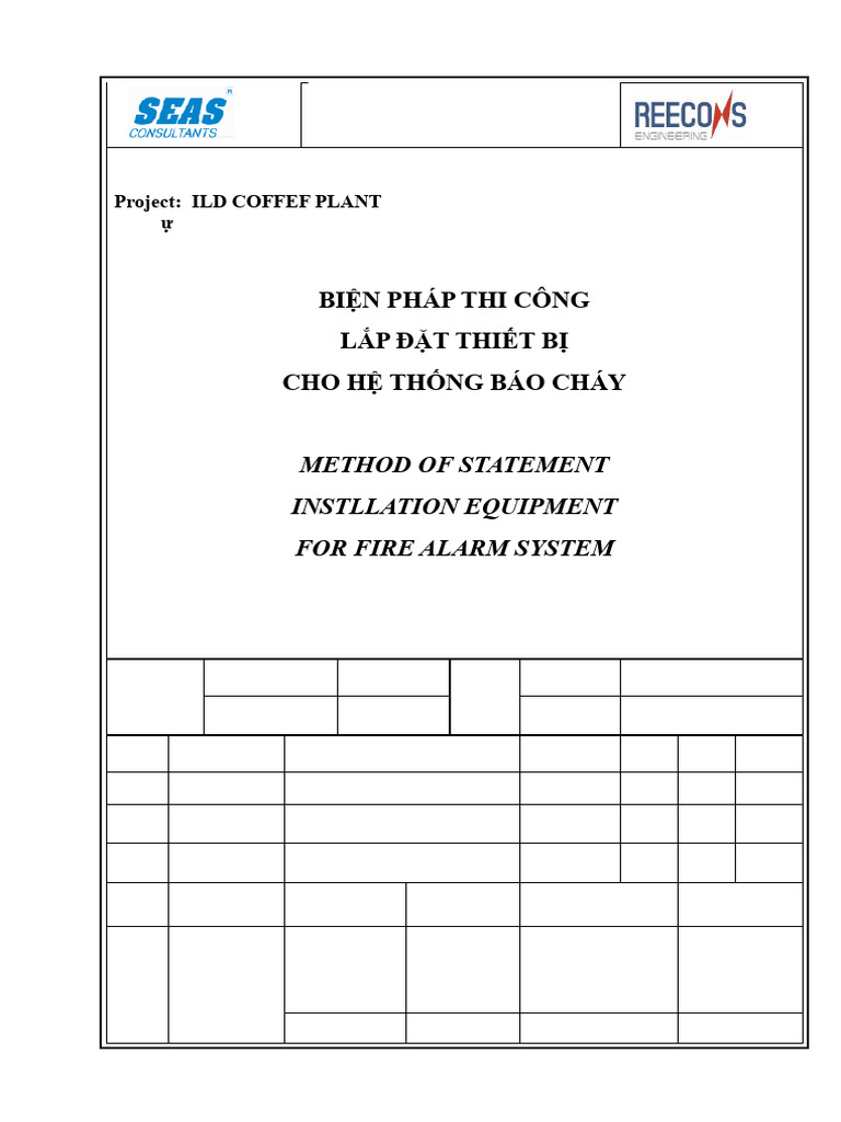 Mos. 01 - Installation Equipment-Fa System | PDF