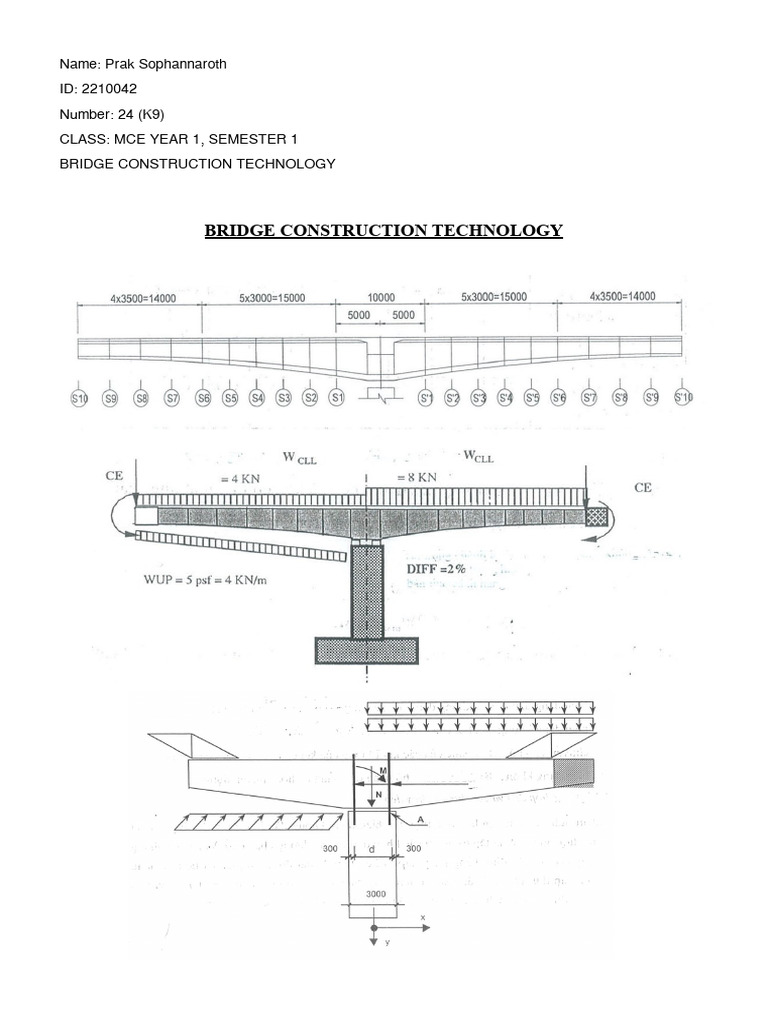 Assignment Bridge_Prak Sophannaroth | PDF