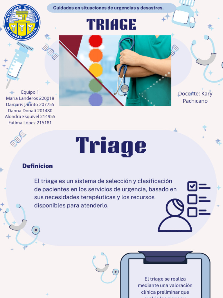 2 TRIAGE | PDF | Enfermería | Medicina