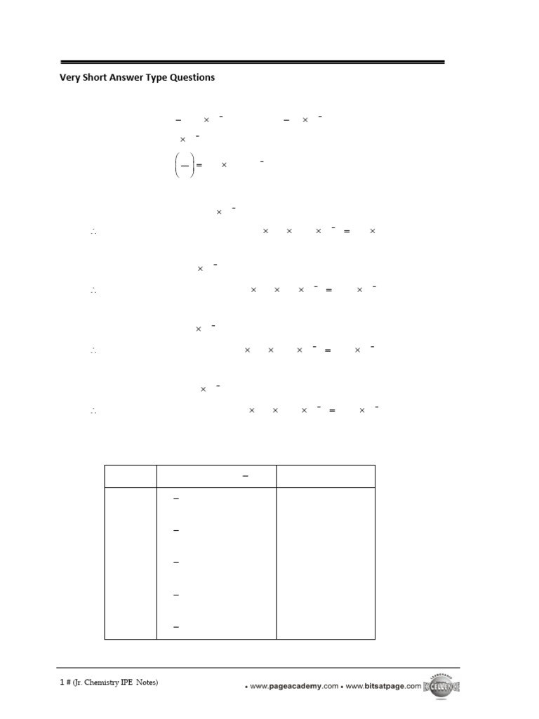 Jr. Chemistry IPE Notes on Atomic Structure | PDF | Atomic Orbital ...