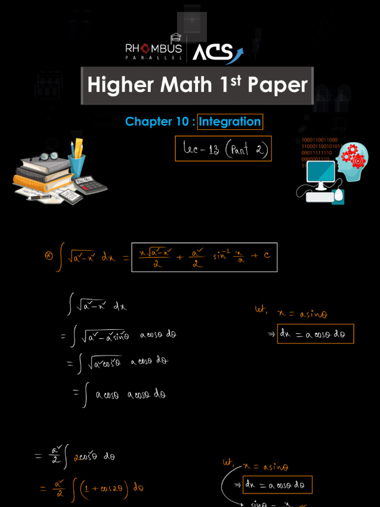 Integration Lec 13 (Part 2) 25 | PDF
