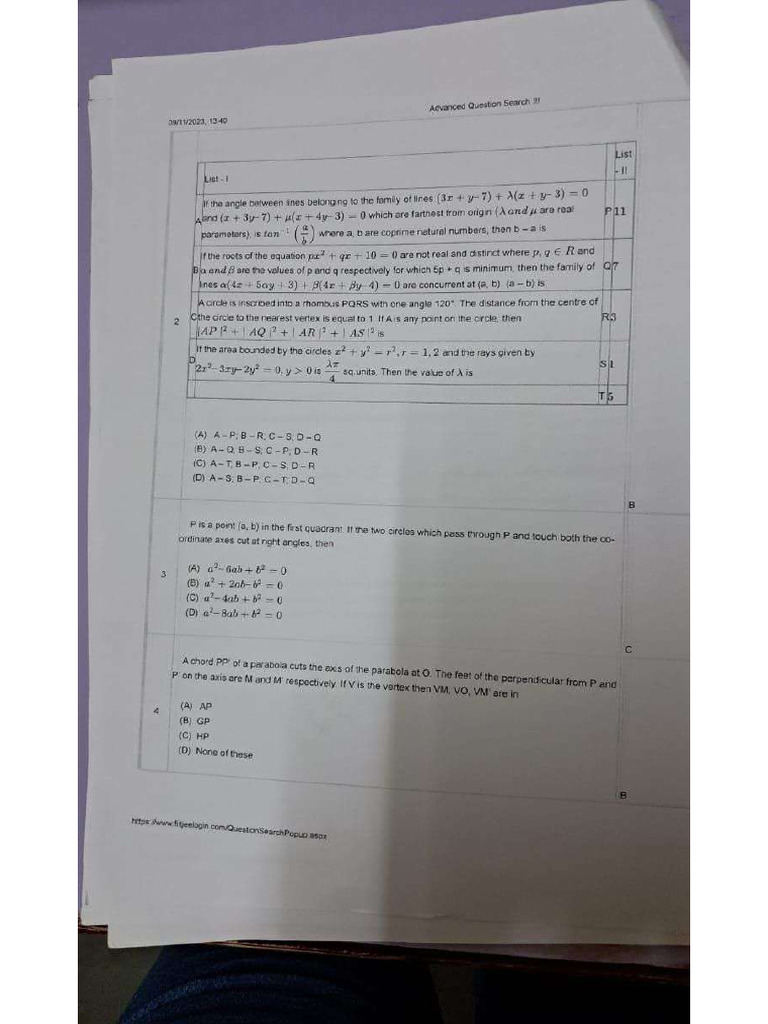 Coordinate Geometry Assignment | PDF