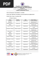 Filipino Values Month Celebration | PDF