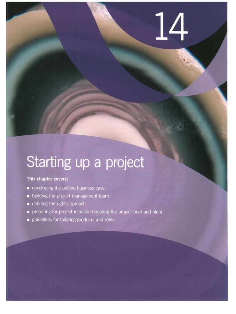 Chapter 14 - PRINCE2 Starting Up A Project (SU) | PDF