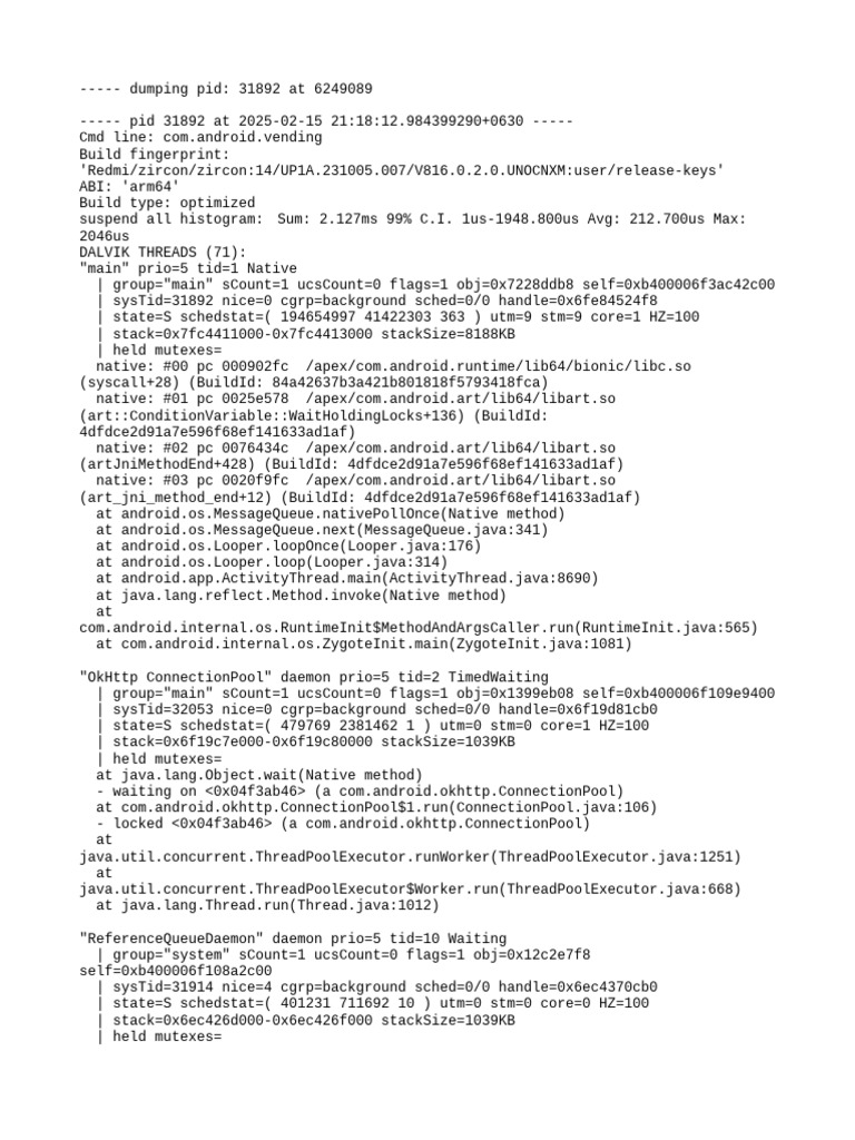 temp_anr_5292213290320369879 | PDF | Java (Programming Language) | Concurrent Computing