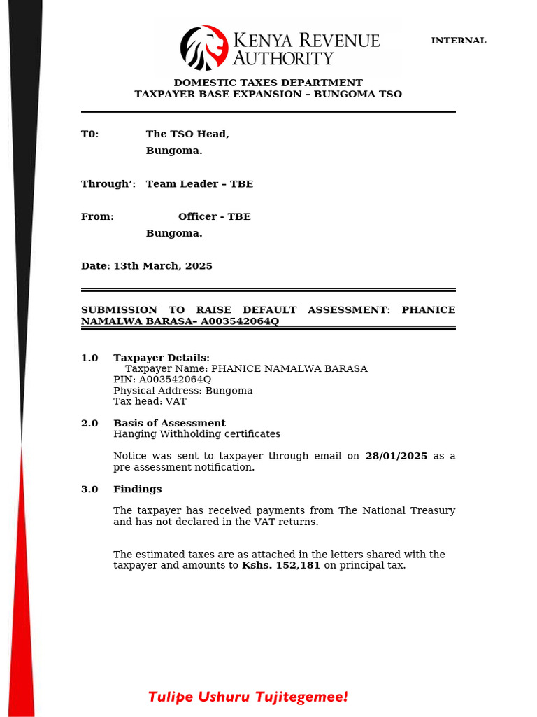 Phanice Namalwa | PDF