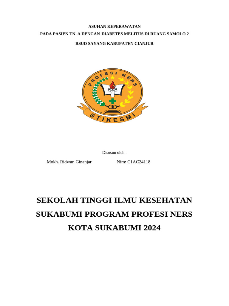 LK ASKEP KMB (Dalam) - Mokh - Ridwan Ginanjar - RPL2 | PDF