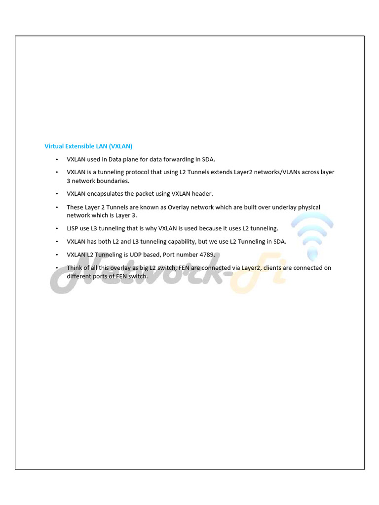 Understanding VXLAN for Data Forwarding | PDF