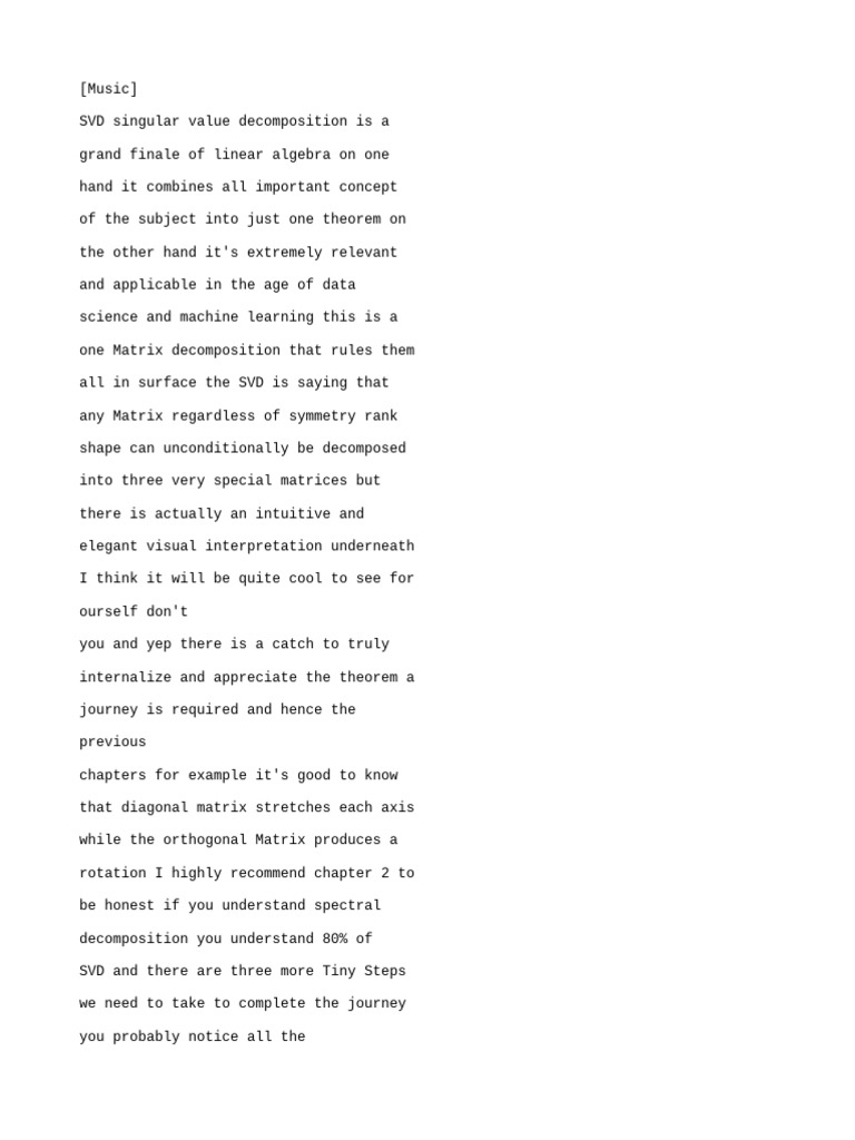 (English (Auto-Generated) ) SVD Visualized, Singular Value ...