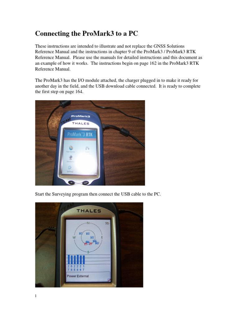 Connecting The ProMark3 To A PC | PDF | Computer File | Personal Computers