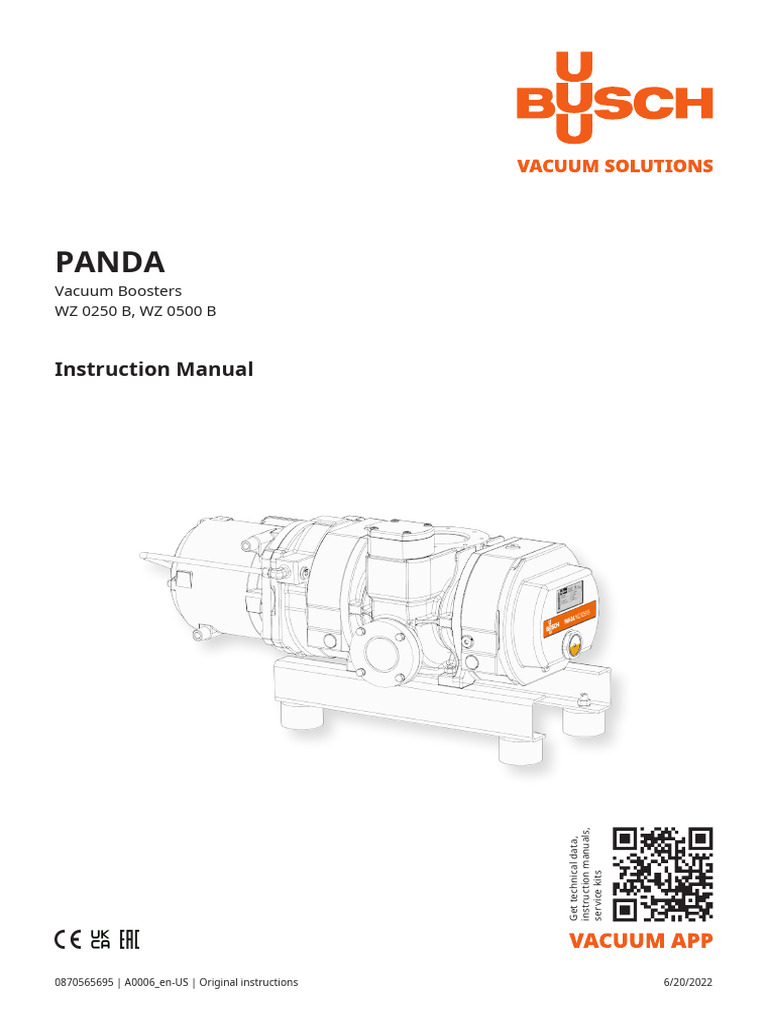 Instruction Manual PANDA WZ 0250-0500 B_EN_en | PDF | Pump | Water