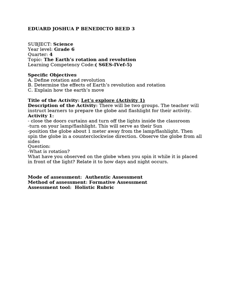 developing-rubric | PDF | Rubric (Academic) | Learning