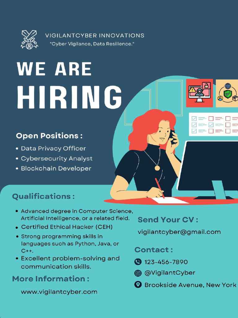 Job Advertisement -- poster | PDF