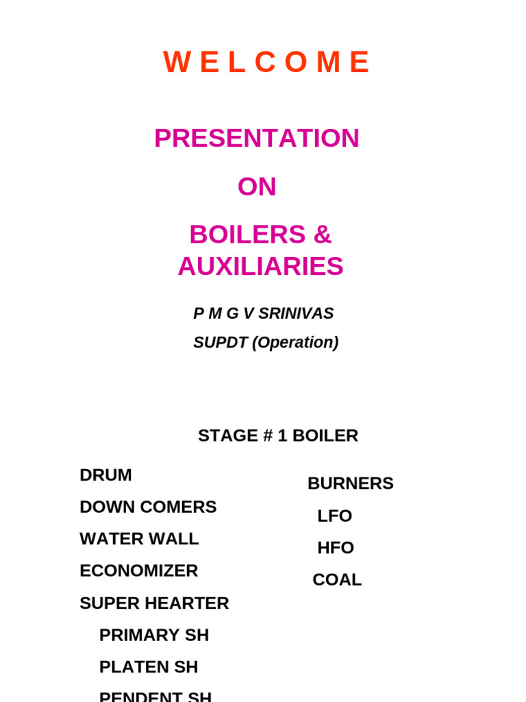 Boiler Operations and Maintenance Guide | PDF | Pump | Switch